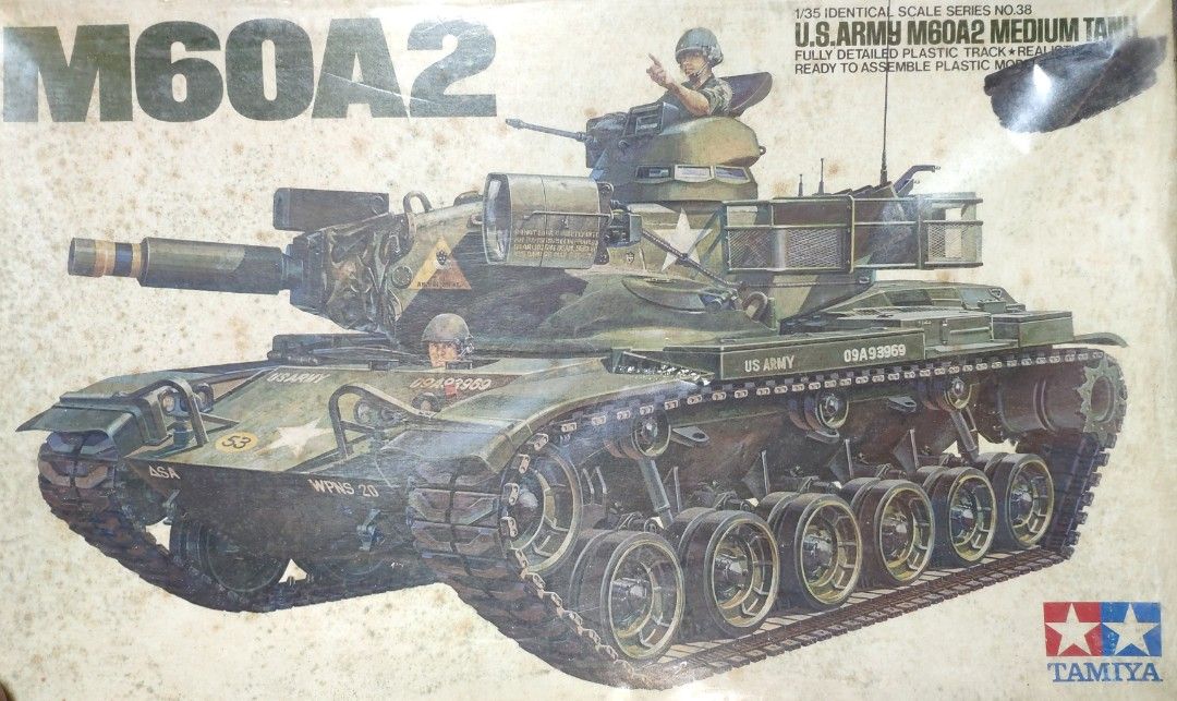 1：35 Tamiya M60A2 with motor, 興趣及遊戲, 玩具 & 遊戲類 - Carousell