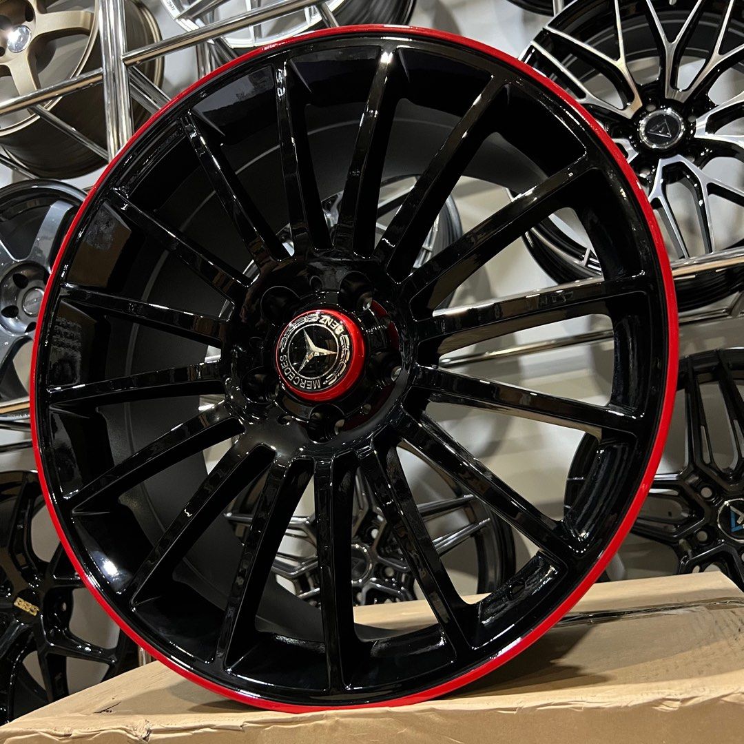 19” Mercedes Design Sport Rim, Car Accessories, Tyres & Rims on Carousell