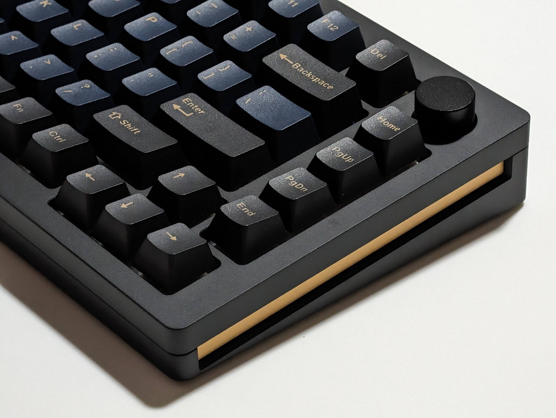 75% Aluminium Custom Mechanical Keyboard (BlueSamurai0503) - Fully Modded Tri Mode, Computers ...