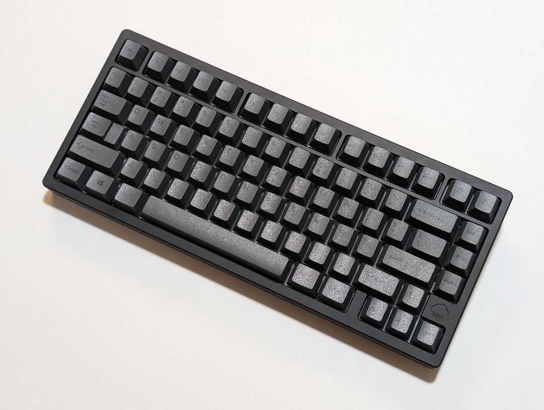 75% Aluminium Custom Mechanical Keyboard (BlackOnBlack0503) - Fully Modded Tri Mode, Computers ...