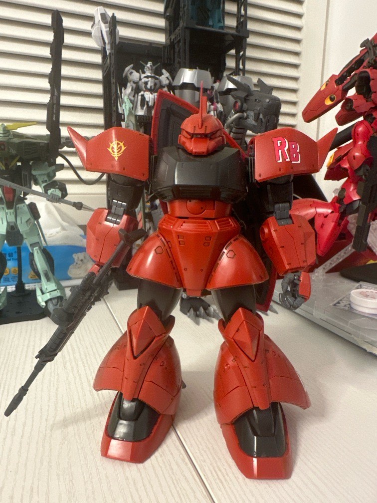 高達模型 已砌 PB PREMIUM BANDAI 限定 JOHNNY RIDDEN GELGOOG 尊尼 格魯古古, 興趣及遊戲, 玩具 ...