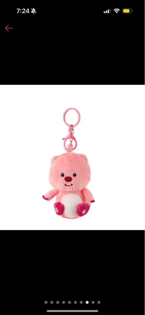 九木 loopy 聯名 10cm吊飾玩偶 韓國, 書籍、休閒與玩具, 玩具、公仔、桌遊在旋轉拍賣