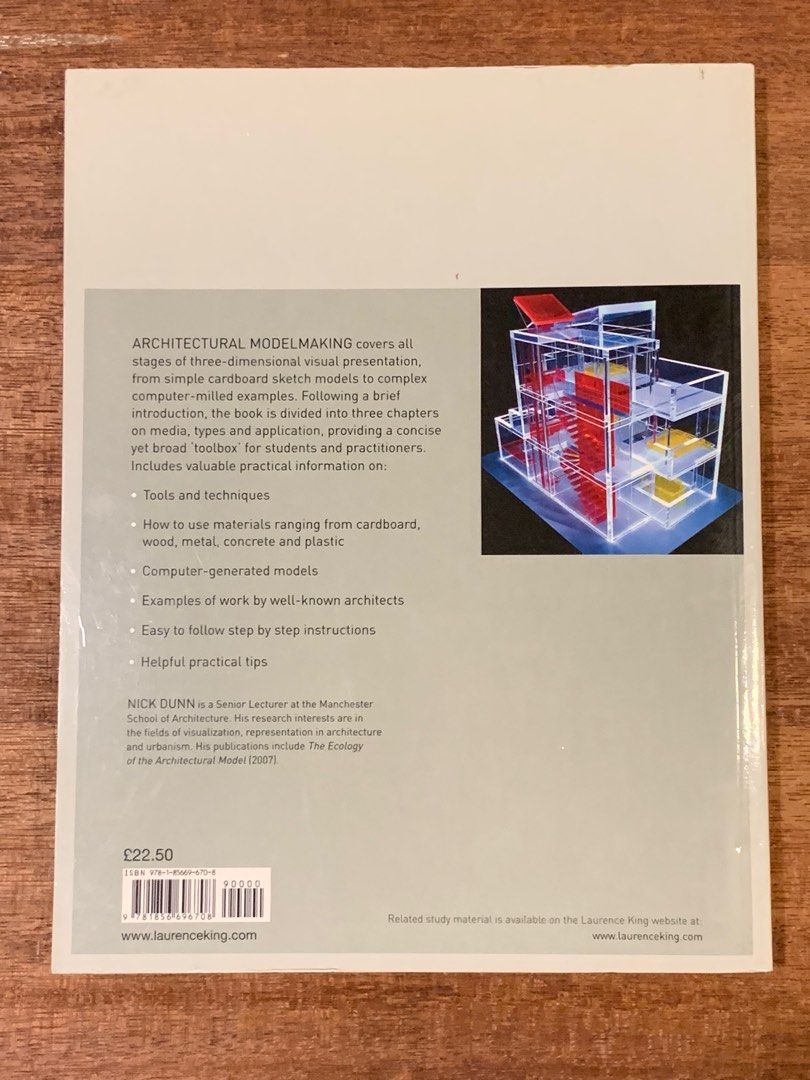 ARCHITECTURAL MODEL MAKING book by NICK DUNN, Hobbies & Toys, Books ...