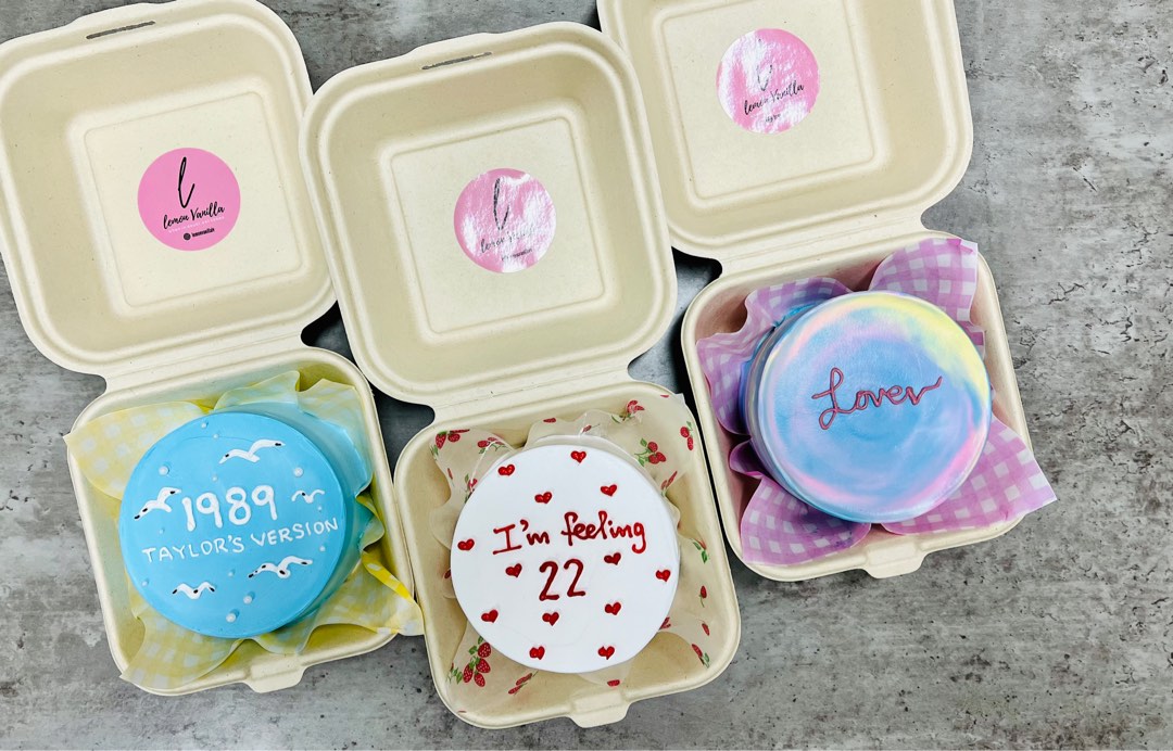 Taylor swift album inspired bento cake, Food & Drinks, Homemade Bakes ...
