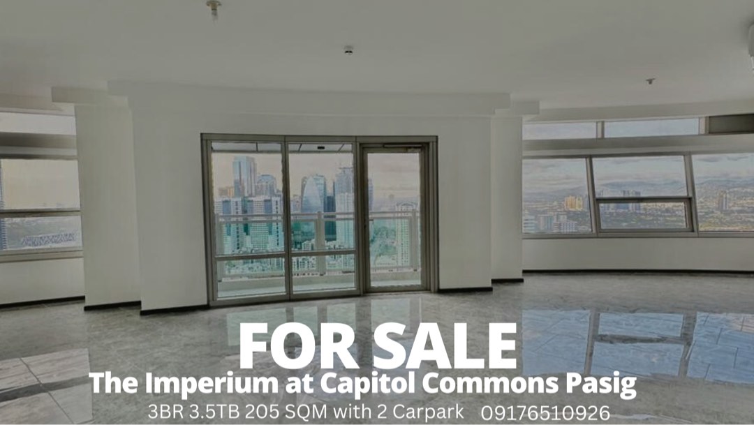 Brand New The Imperium at Capitol Commons Pasig 205 SQM with 2 Carparks ...