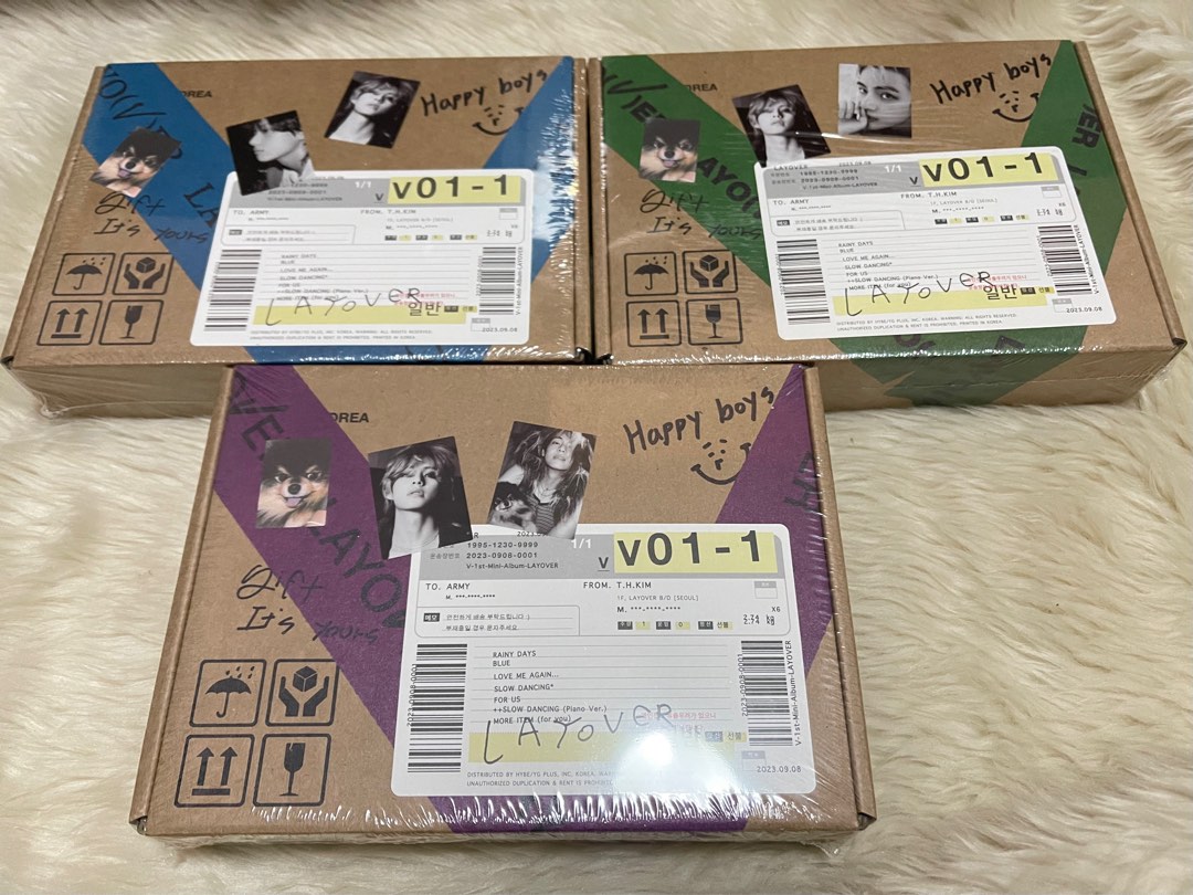 BTS V Layover SEALED, Hobbies & Toys, Memorabilia & Collectibles, K-Wave on Carousell