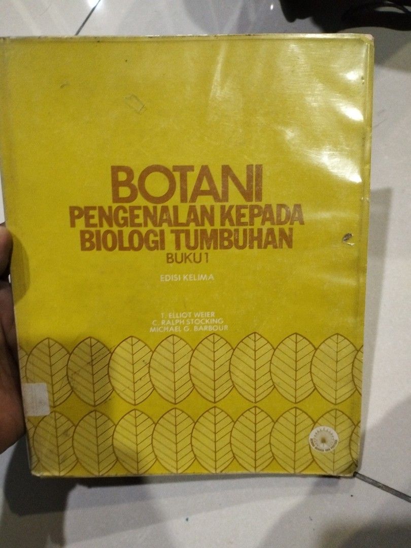 Buku teks - botani / biologi tumbuhan 1981, Hobbies & Toys, Books ...