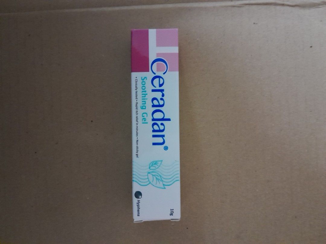 Ceradan Soothing Gel 10gm Exp March 2025, Beauty & Personal Care, Hands ...