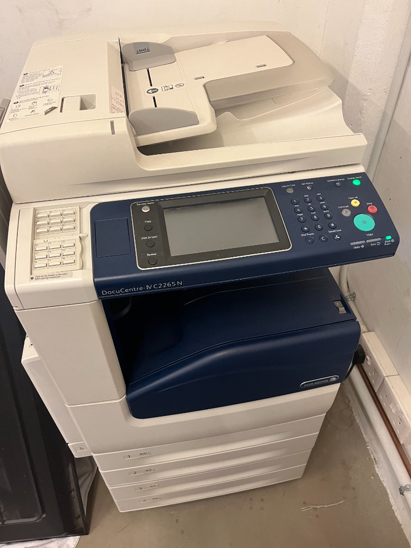 Fuji xerox DocuCentre-V C2265N copier, Computers & Tech, Printers ...