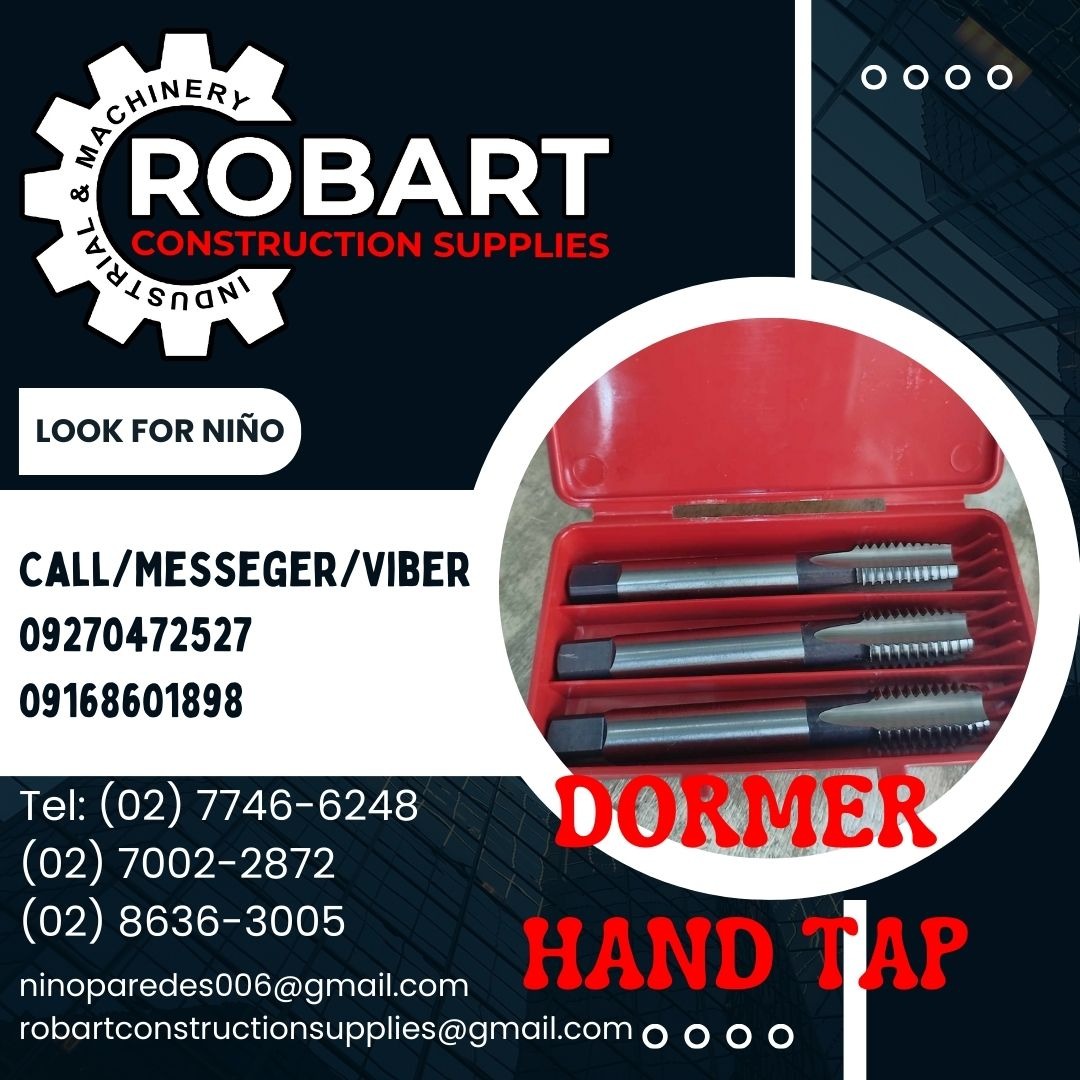 DORMER HAND TAP, Commercial & Industrial, Construction Tools ...