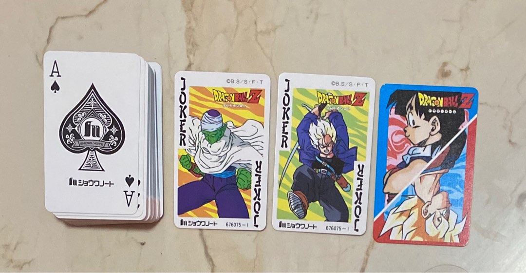 Dragon Ball Z Playing Cards, Hobbies & Toys, Memorabilia & Collectibles ...
