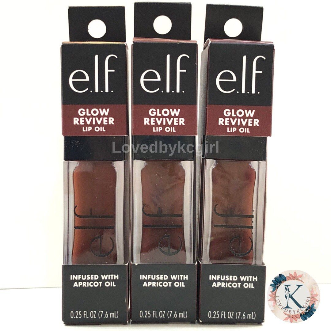 ELF Glow Reviver Lip Oil - Jam Sessions (Fullsize w box), Beauty ...