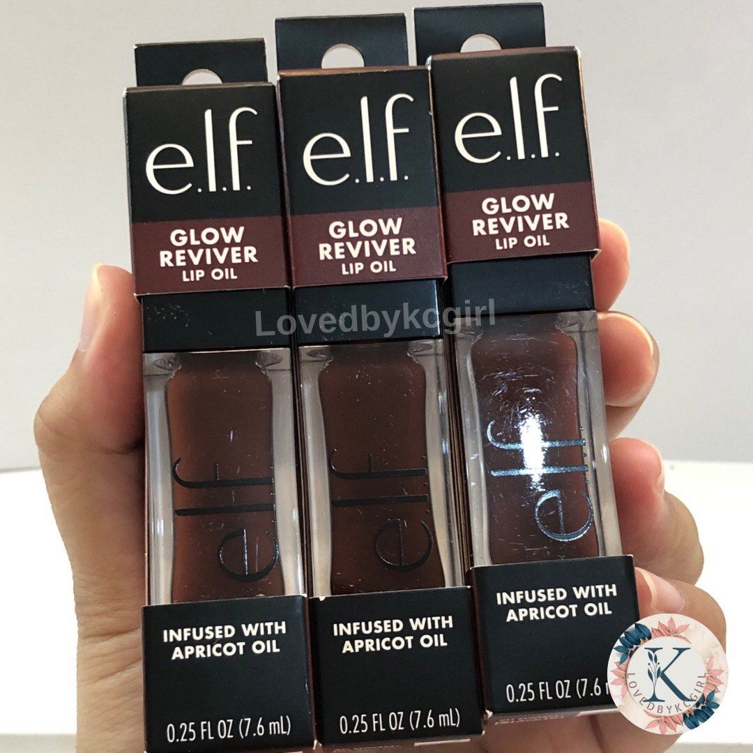 ELF Glow Reviver Lip Oil - Jam Sessions (Fullsize w box), Beauty ...