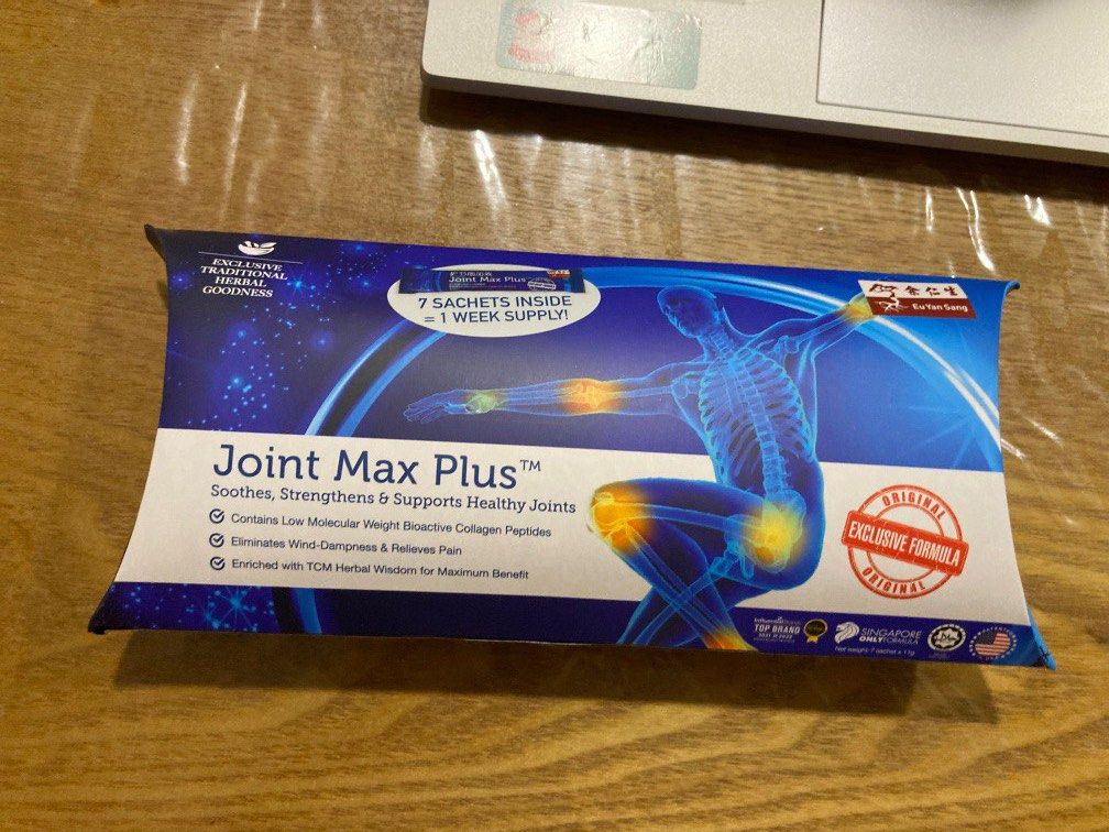 Eu Yan Sang Joint Max Plus (7 sachets), Health & Nutrition, Health ...