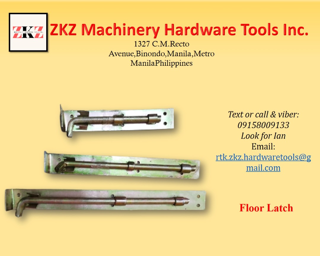 Floor Latch 20”, Commercial & Industrial, Construction Tools ...