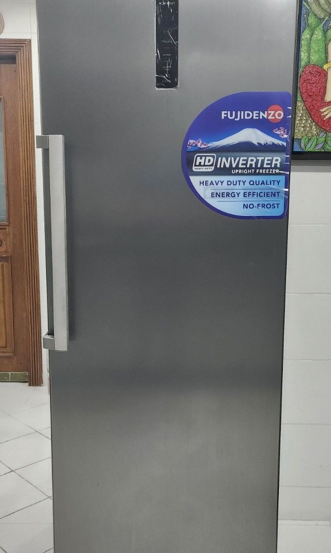 Fujidenzo Upright Freezer HD Inverter, TV & Home Appliances, Kitchen ...