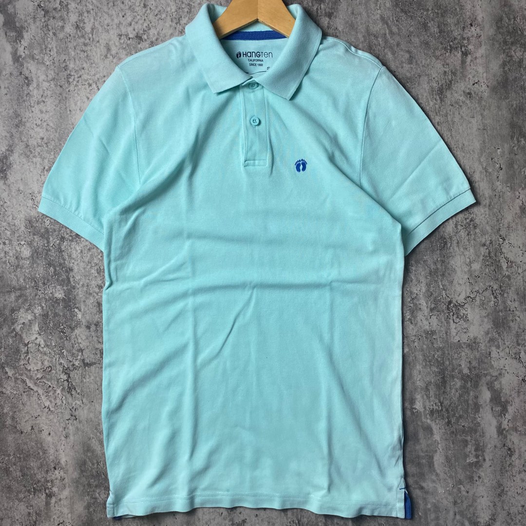 Hangten Original Kaos Kerah Pria Poloshirt Tosca Second, Fesyen Pria, Pakaian , Atasan di Carousell