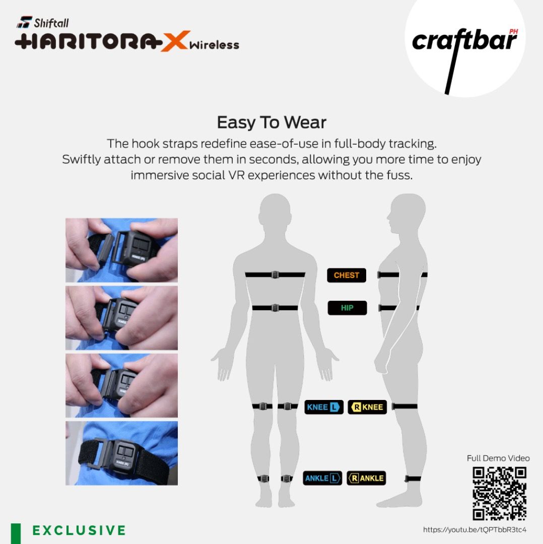 HaritoraX Wireless - Standalone Full-Body Tracking for VRChat ...