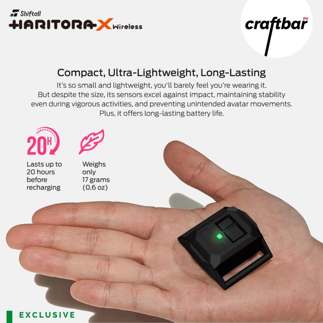 HaritoraX Wireless - Standalone Full-Body Tracking for VRChat ...