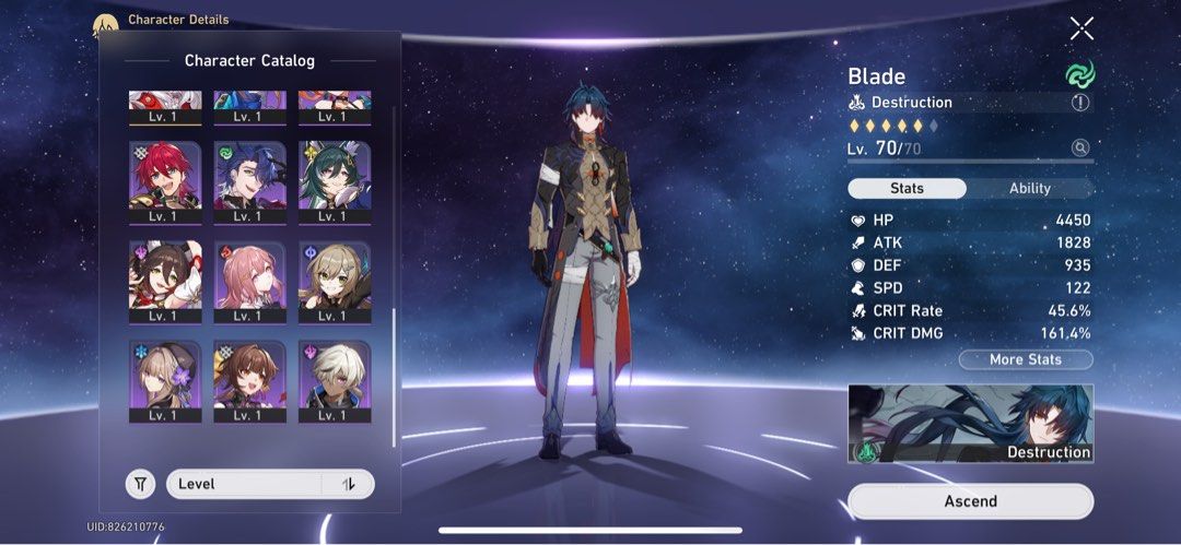 Honkai Star Rail account, Video Gaming, Video Games, Others on Carousell