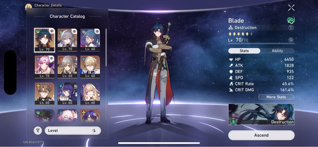 Honkai Star Rail account, Video Gaming, Video Games, Others on Carousell