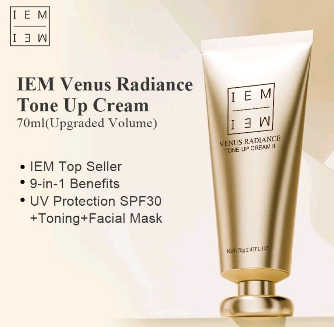 IEM[Authentic]Venus Radiance Tone up cream II skin skincare, Beauty ...