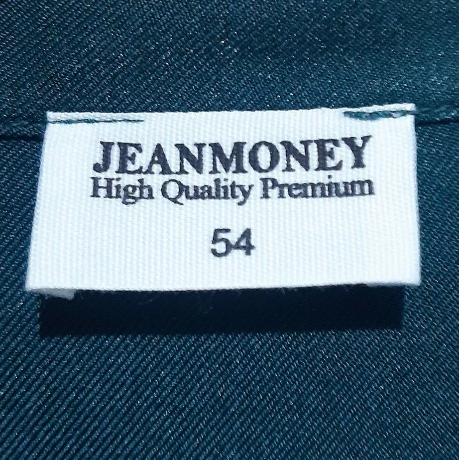 Jean Money kemeja pria warna hijau botol, Fesyen Pria, Pakaian , Atasan ...