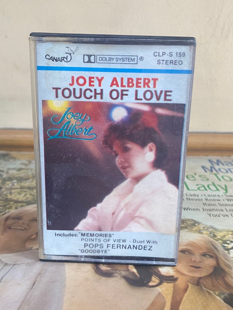 Joey Albert - A Touch of Love - OPM CASSETTE TAPE RARE ALBUM MUSIC ...