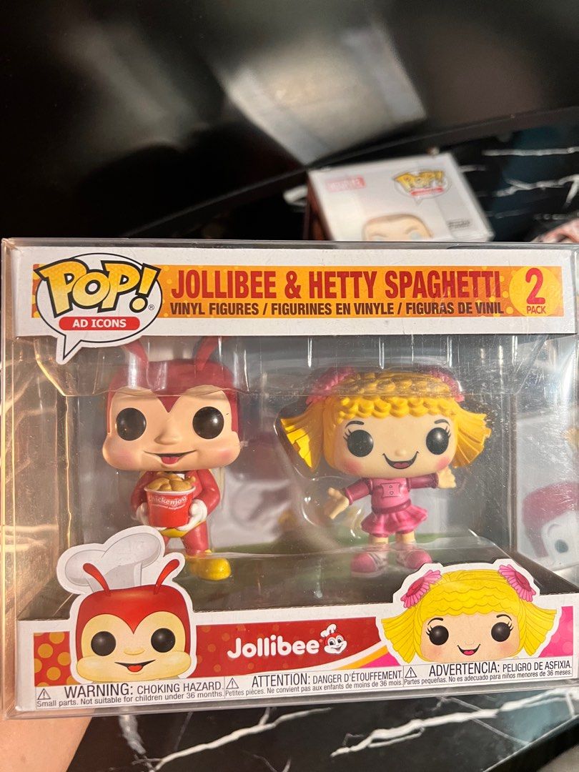 JOLLIBEE AND HETTY SPAGHETTI, Hobbies & Toys, Toys & Games on Carousell