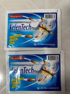Kefentech Plaster / Pain Patch (Anti-inflammatory Analgesic) 9S, Health ...