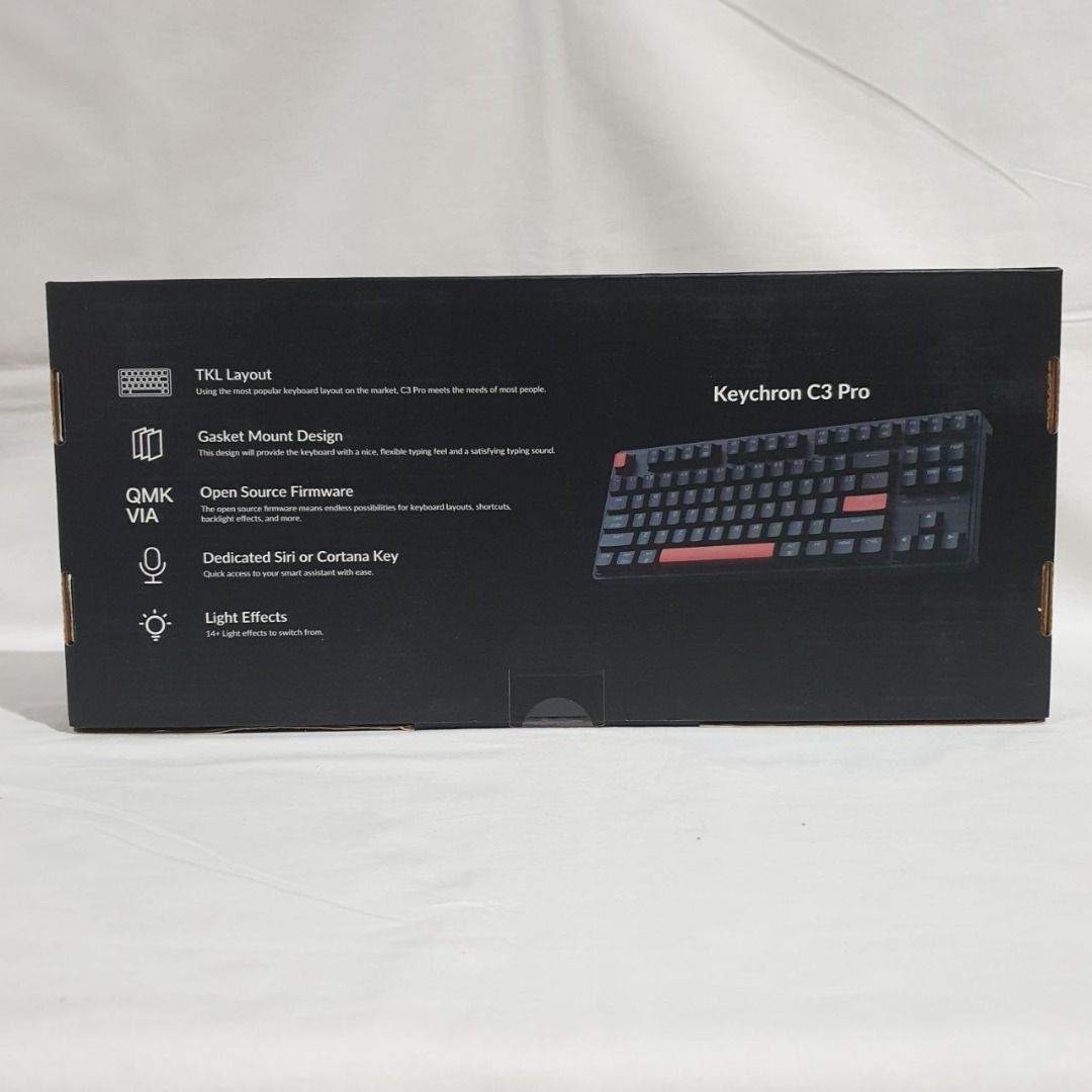 Keychron C3 Pro Wired Mechanical Keyboard - Brown Switches (A3 ...