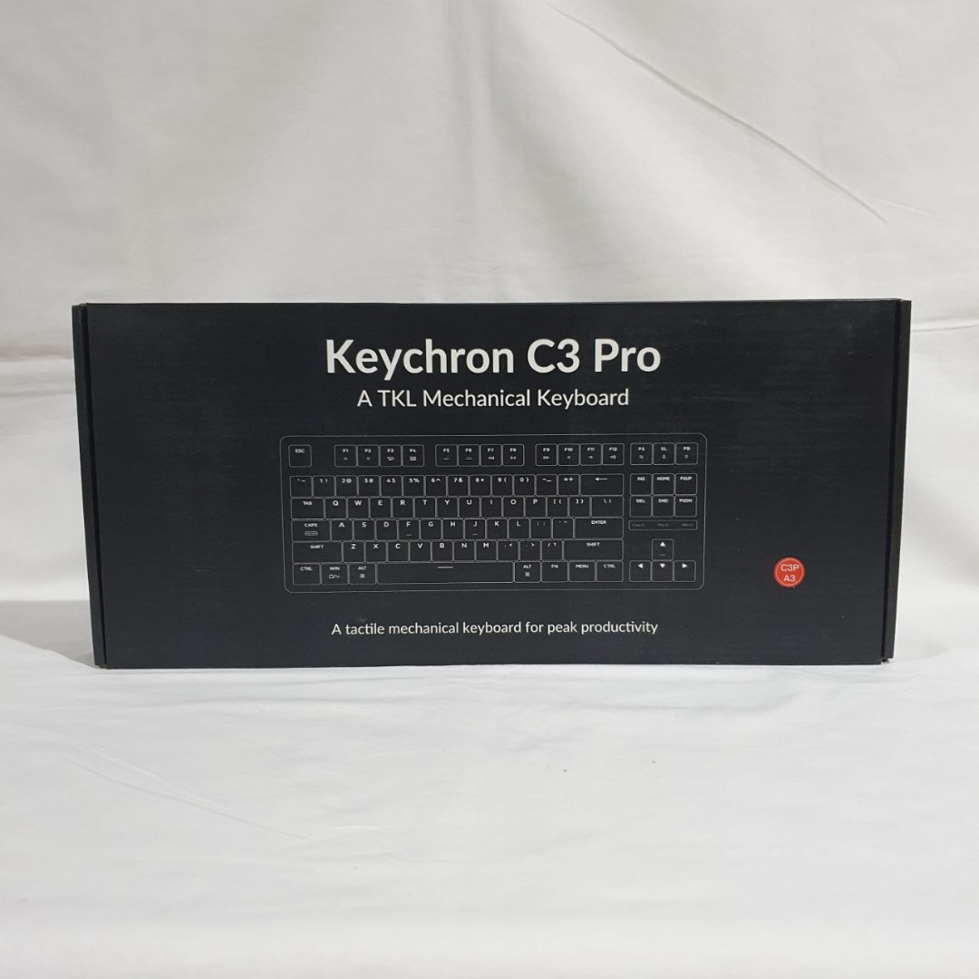 Keychron C3 Pro Wired Mechanical Keyboard - Brown Switches (A3 ...