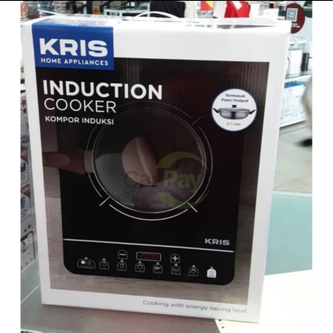 Kris Induction Cooker (Kompor Induksi 2000 watt), Kitchen & Appliances ...