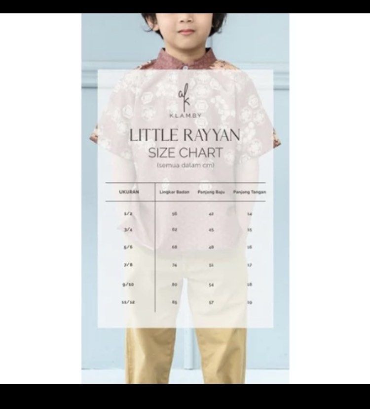Little Rayan Koko Kids Wearing klamby, Bayi & Anak, Baju Anak Laki-laki ...