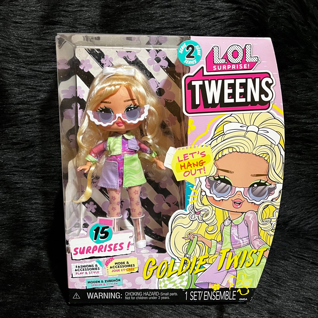 LOL Surprise Tweens Doll Goldie Twist, Hobbies & Toys, Toys & Games on ...
