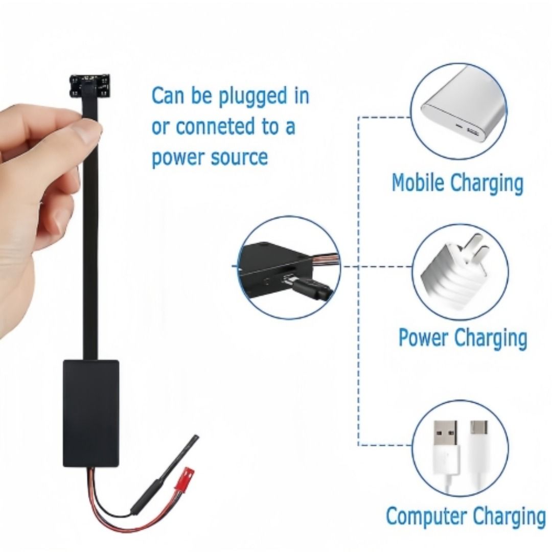 LOOKCAM Pro S10 Night Vision WiFi Module Hidden Spy Camera, Photography ...