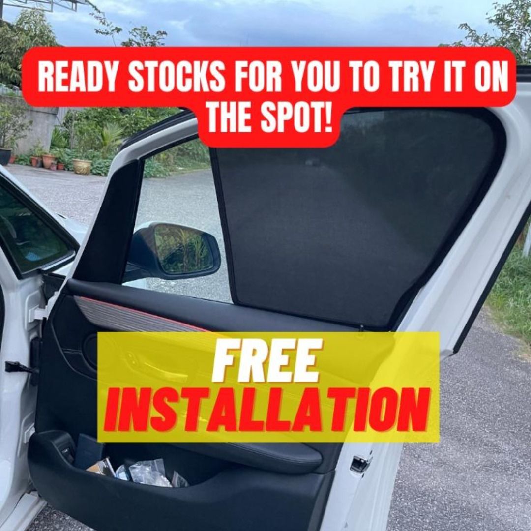 Magnetic Sunshade for Toyota Alphard ,Vellfire,Altis ,Axio,Camry,CHR ...