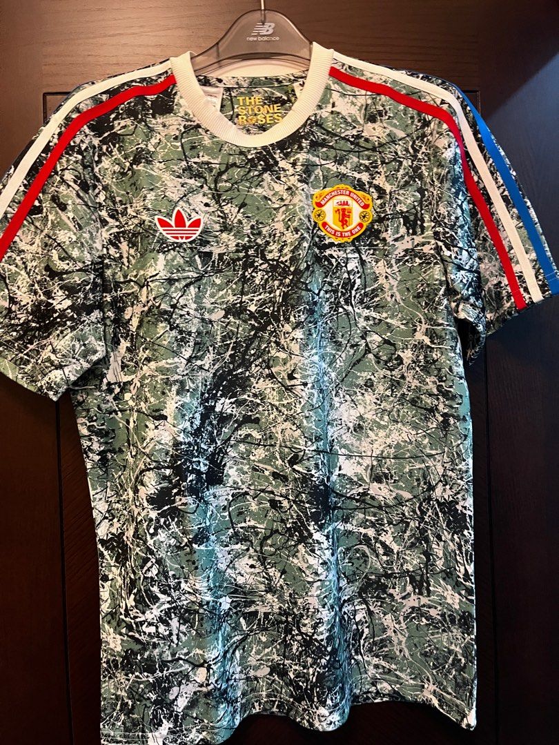 MANCHESTER UNITED STONE ROSES ORIGINALS ICON JERSEY 曼聯 STONE ROSES ...