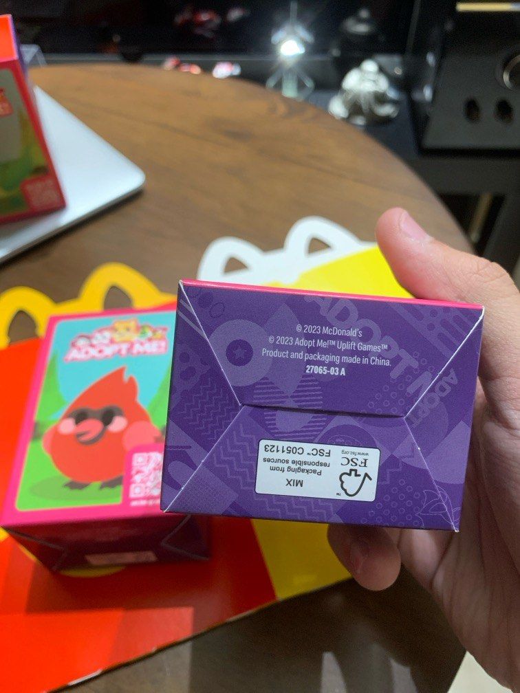 Mcdonalds Adopt Me Series - Red Cardinal, Hobbies & Toys, Toys & Games ...
