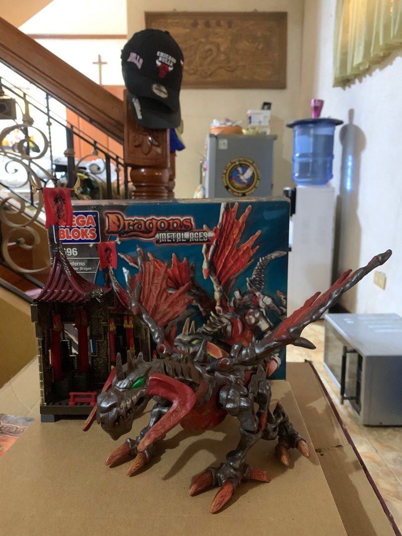 Mega Bloks Dark Inferno Dragon, Hobbies & Toys, Toys & Games on Carousell