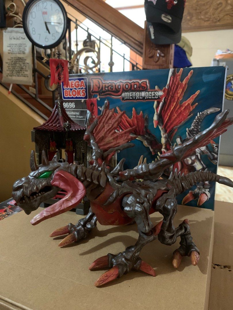 Mega Bloks Dark Inferno Dragon, Hobbies & Toys, Toys & Games on Carousell