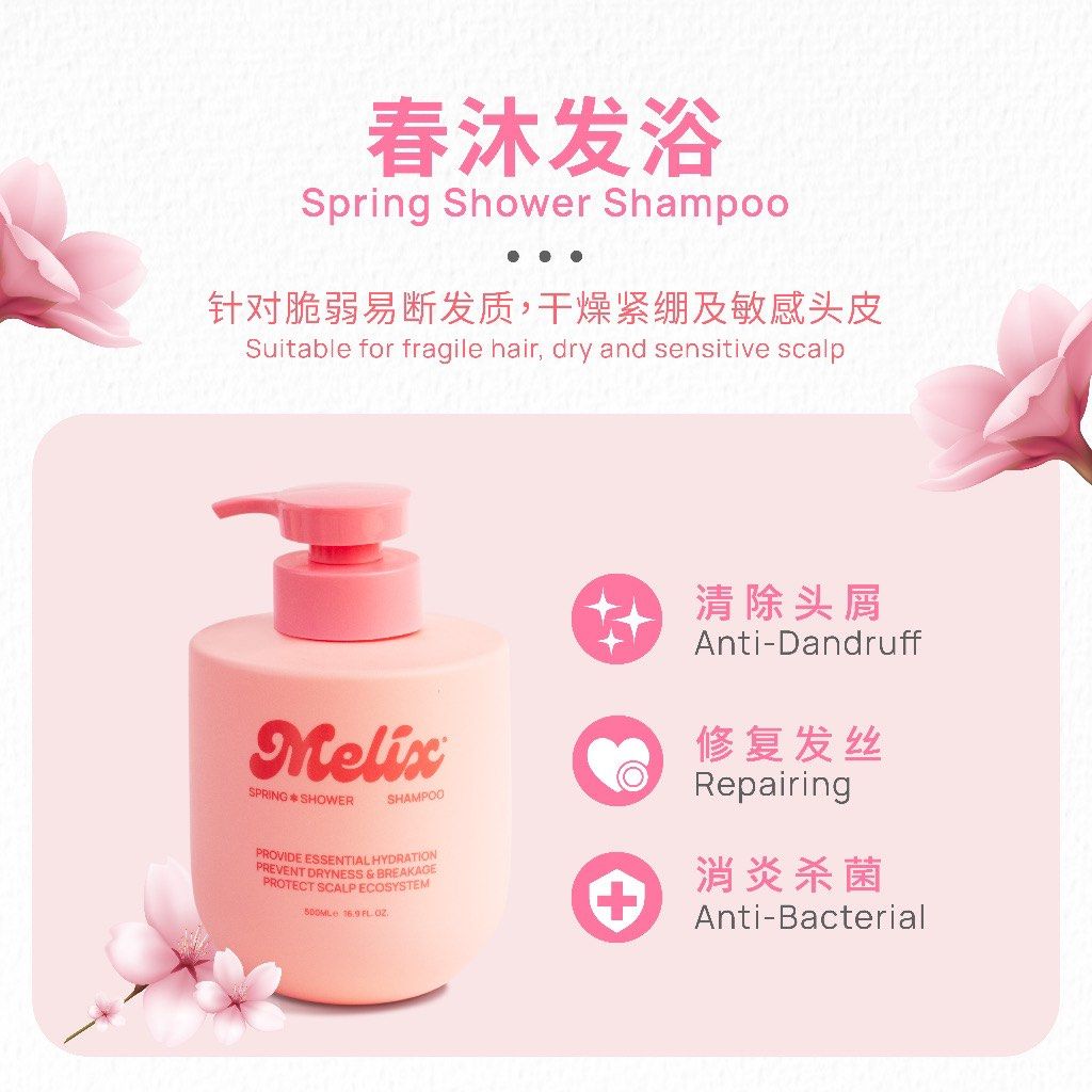 Melix shampoo, Beauty & Personal Care, Hair on Carousell
