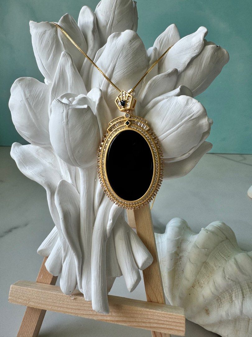 Mo Cui Grade A Jade with Silver S925 setting, Women's Fashion, Jewelry ...