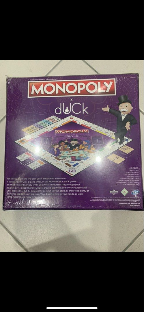 Monopoly x duck, Hobbies & Toys, Toys & Games on Carousell