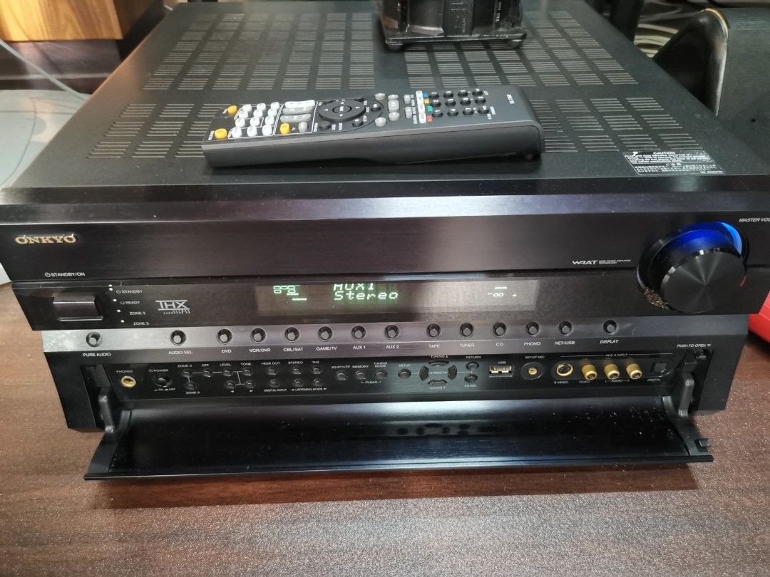 Onkyo TX-NR905 THX Ultra2 7 x 140W 7.1-Channel Home Network Receiver (Black), Audio, Soundbars ...