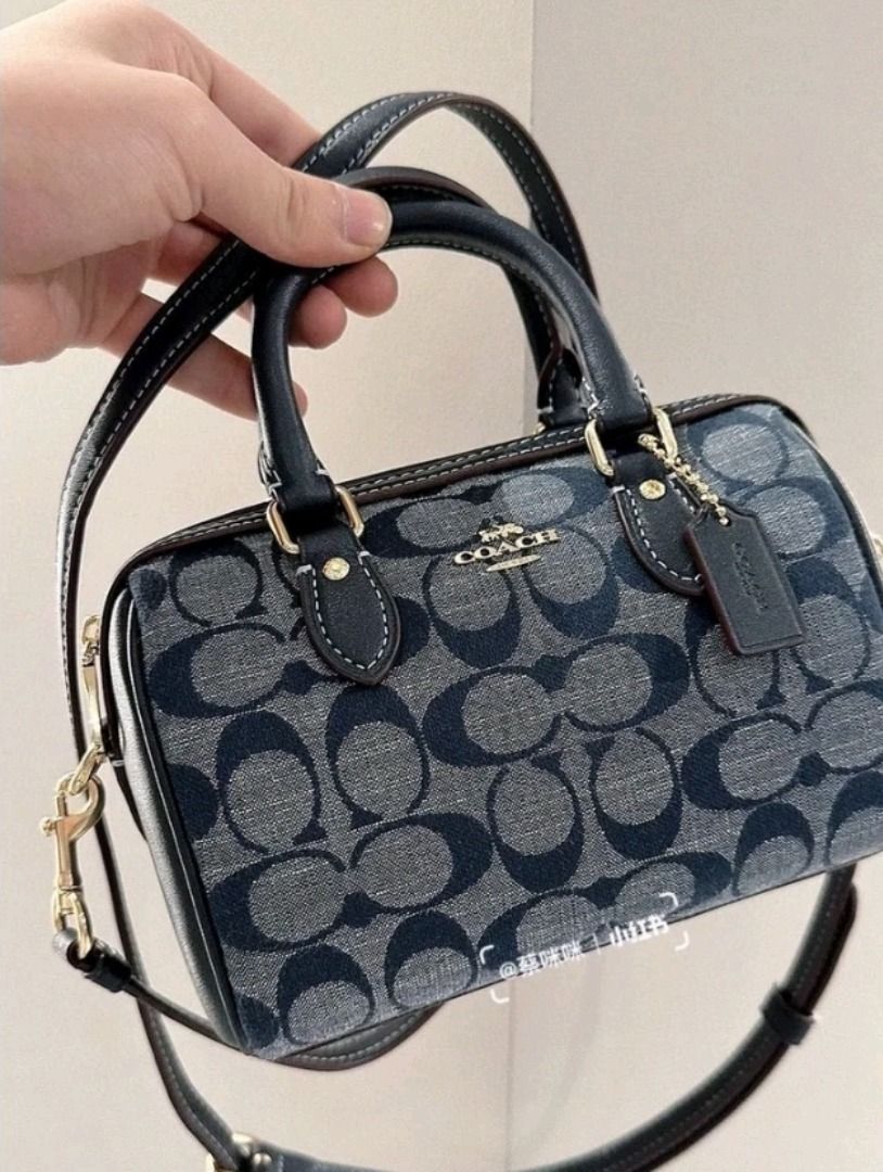 ORIGINAL 100% TAS BRANDED WANITA COACH CHAMBRAY BOSTON BAG BY falux.id ...