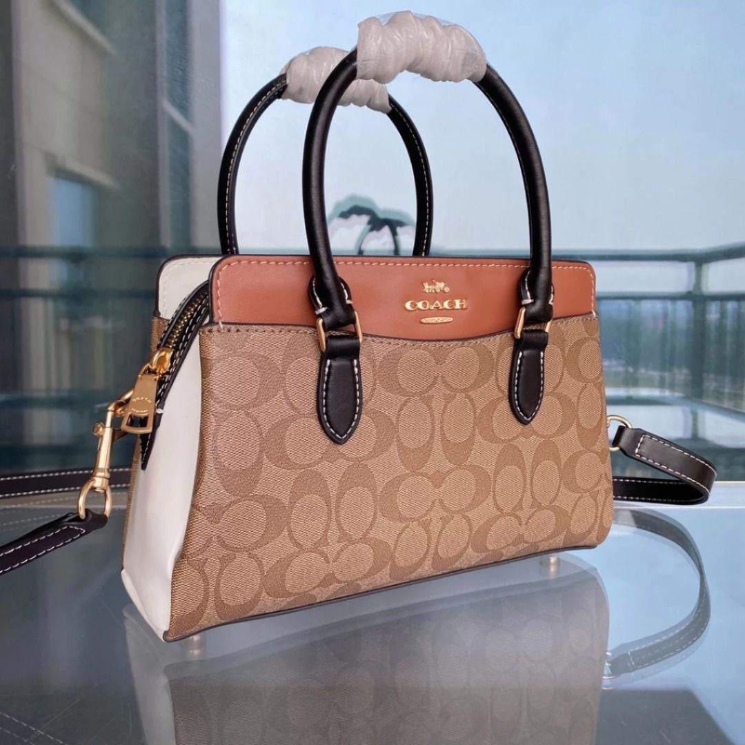 ORIGINAL 100% TAS BRANDED WANITA COACH DARCIE CARRYALL BY FALUX.ID ...