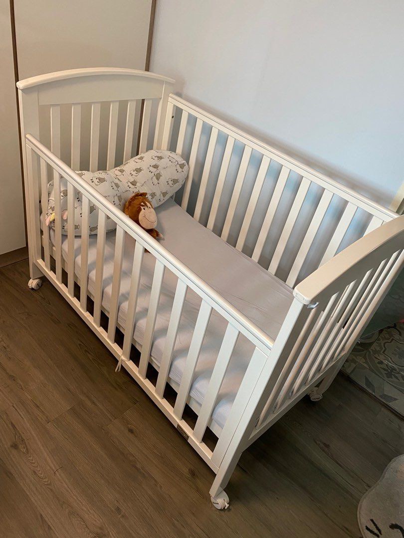 Original babyhood cot condition 8/10, Babies & Kids, Baby Nursery ...