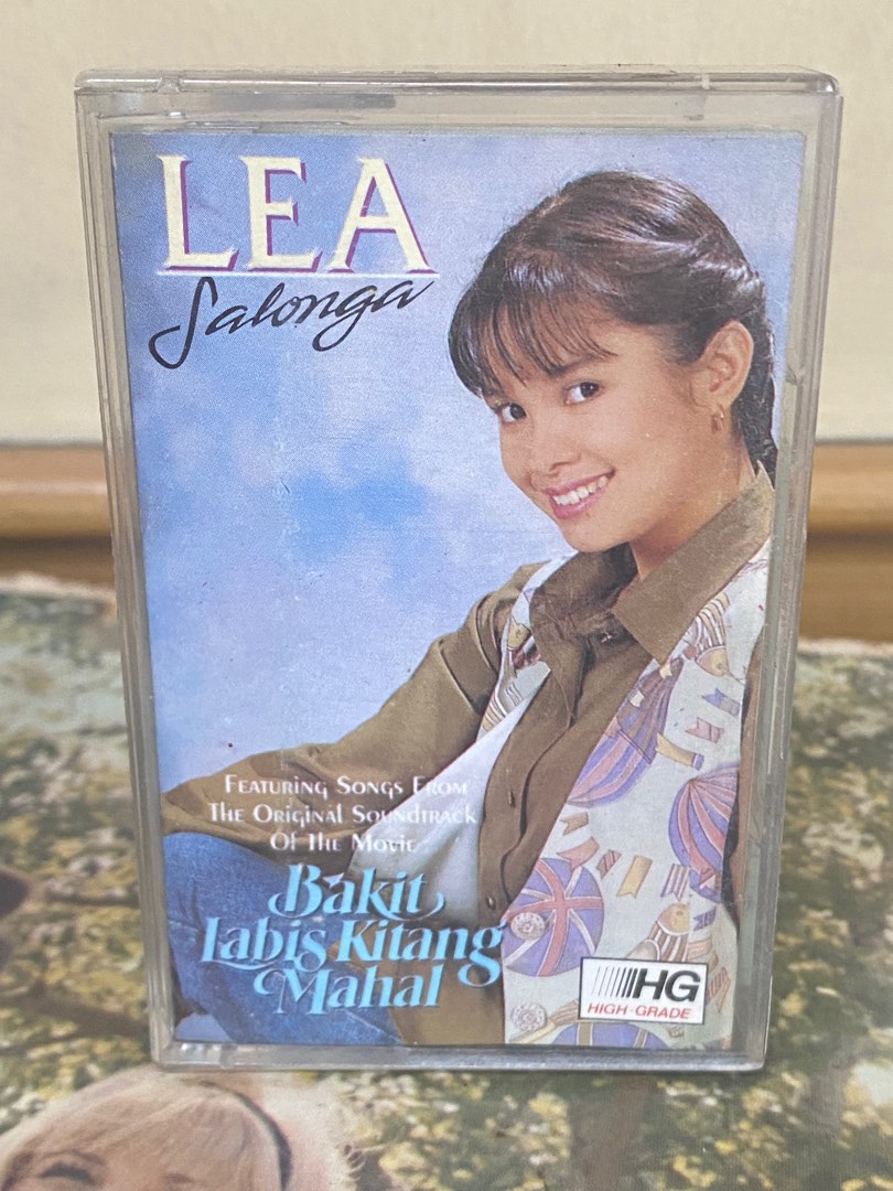 Original Cassette Tape: Lea Salonga - Bakit Labis Kitang Mahal : Tagalog OPM Songs Music ...