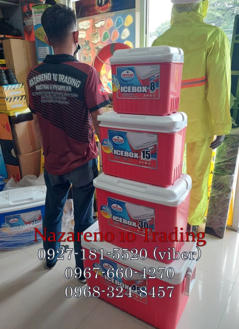 orocan cooler box 45 liters, Furniture & Home Living, Home Improvement ...